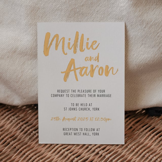Apricot Wedding Invitations | InvitationWorks