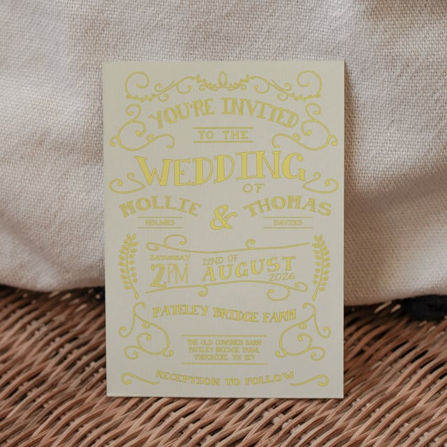Lemon Wedding Invitations | InvitationWorks