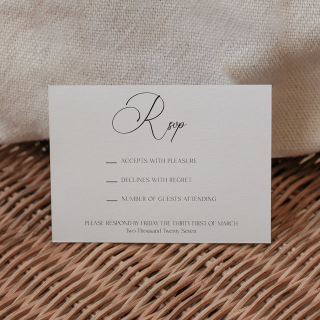 RSVP Cards | InvitationWorks