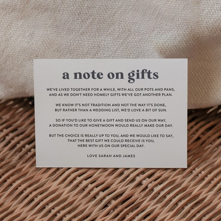 Gift Wish Cards | InvitationWorks